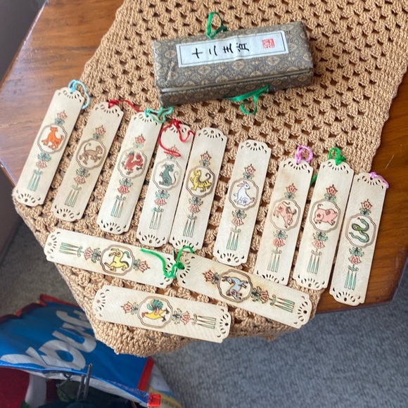 Accents | Chinese Wooden Bookmarks Set Of 12 1 X 4 | Poshmark
